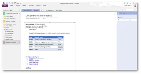 Microsoft Onenote 2013